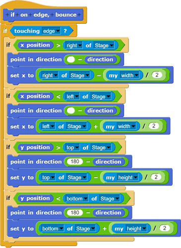 How does the code in the if on edge, bounce block work? - Advanced Help ...