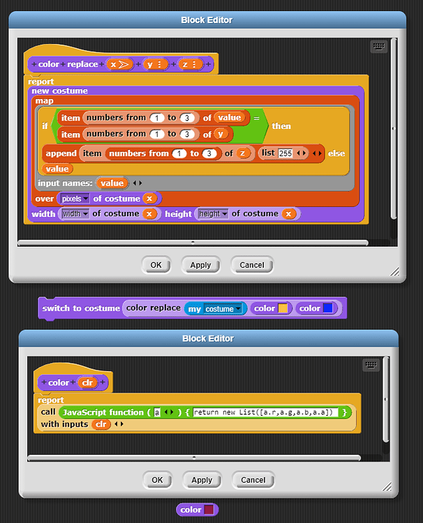 Swap palete block - Snap! Feature Requests - Snap! Forum