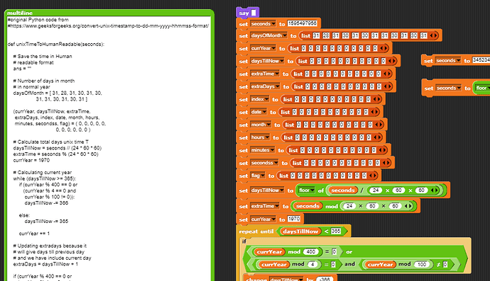 Algorithm To Convert Timestamp To A Human Readable Datetime Share Your Projects Snap Forums