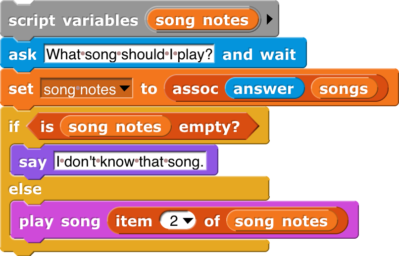 Accessing a Variable through User Input - Help with Snap! - Snap! Forum