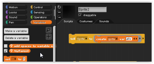 2 bugs in "create variables" library - Snap! Bugs - Snap! Forum