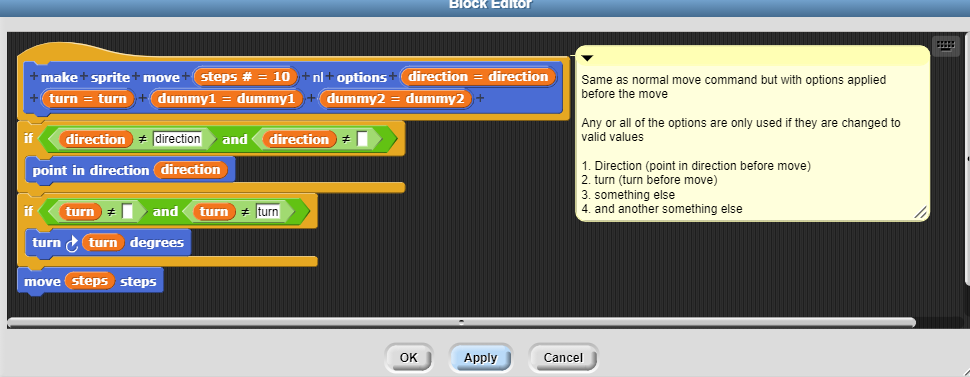 What should I make my custom block look like? - Snap! Editor - Snap! Forums