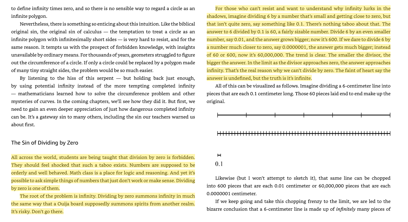 If min is a smallest number, why 1/min is not "infinity"? - Middle ...