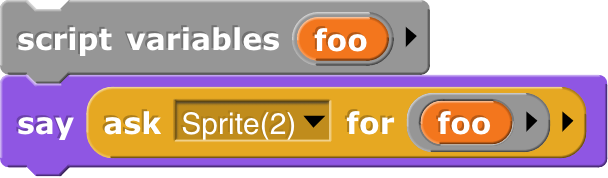 trouble writing to another sprite's variable - Help with Snap! - Snap ...