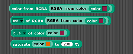 custom reporters and %clr - Feature Requests - Snap! Forums