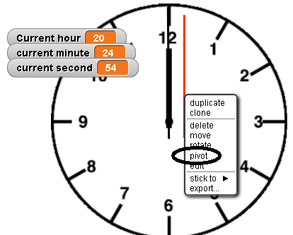 Clock project - Snap! Editor - Snap! Forum