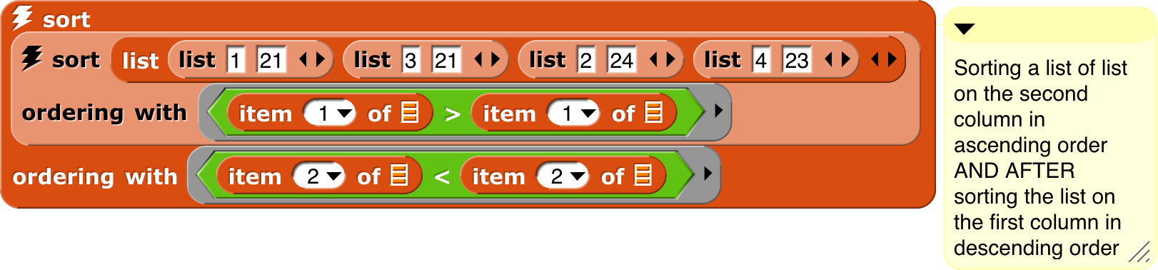 List tutorial - update - Tutorials (Here's how to...) - Snap! Forums