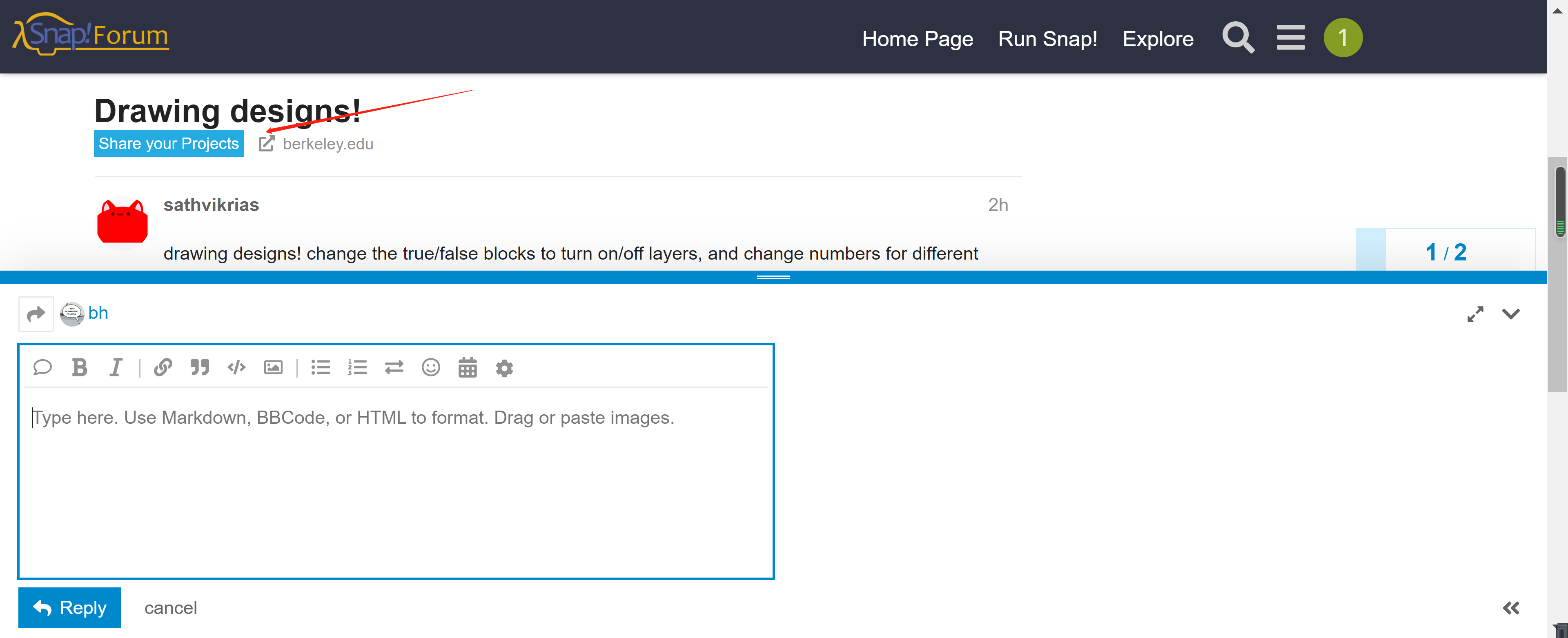 Drawing designs! - Share your Projects - Snap! Forum