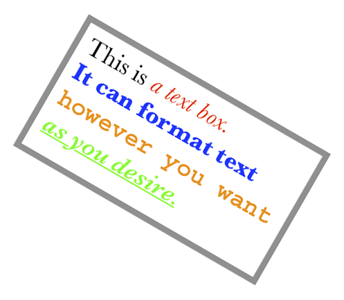 Text boxes - Snap! Feature Requests - Snap! Forums