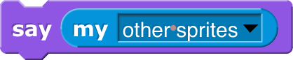 Show sprites in the script of other sprites? - Snap! Editor - Snap! Forums