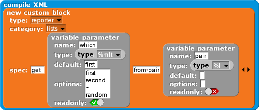 Block XML Generator - Share your Projects - Snap! Forums