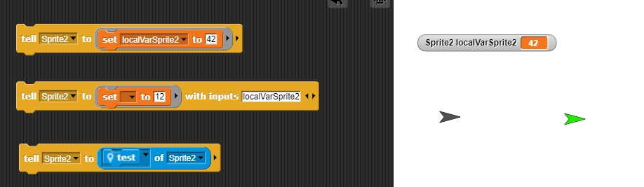 How can stage send message m(5) to sprite S? - Snap! Editor - Snap! Forums