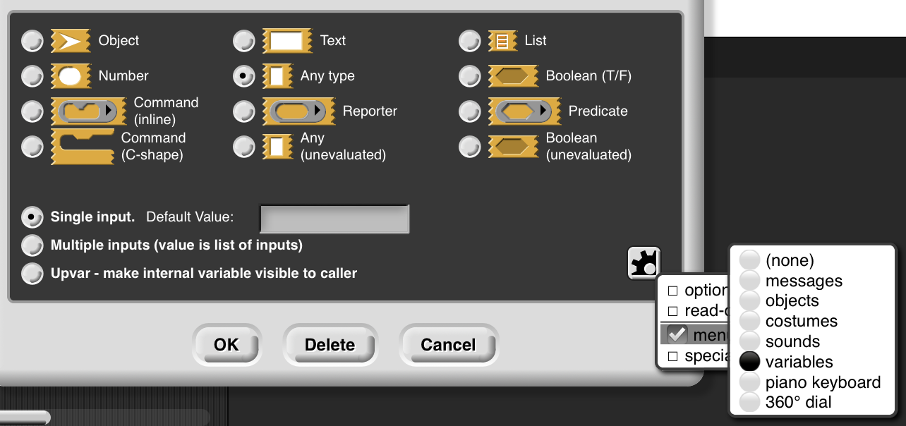 Variable in List - Snap! Feature Requests - Snap! Forums