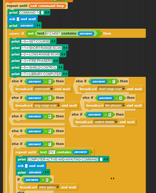 [solved]Any way of setting the value the answer sensing block reports ...
