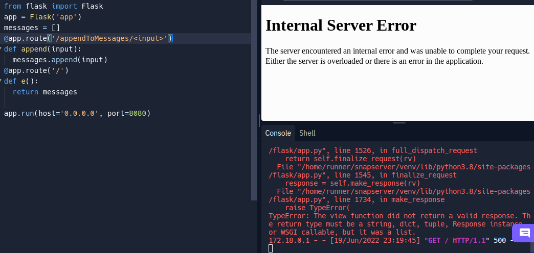 How To Create A Backend For Your Snap Project Using Replit Tutorials Here S How To