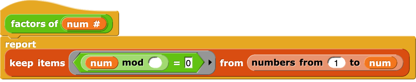 Factorizing - Math - Snap! Forums