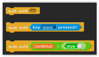 How to pause one sprite. - Snap! Editor - Snap! Forums